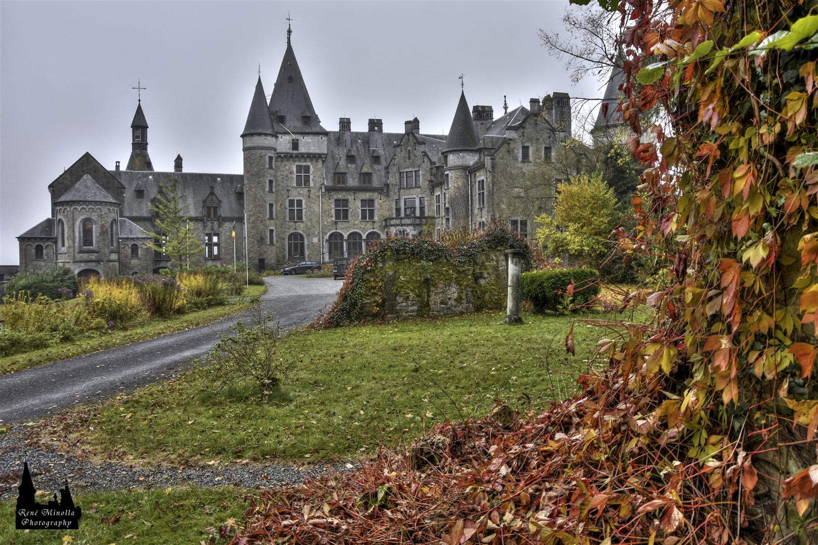 Chateau de Froidcourt, Stoumont, Belgien