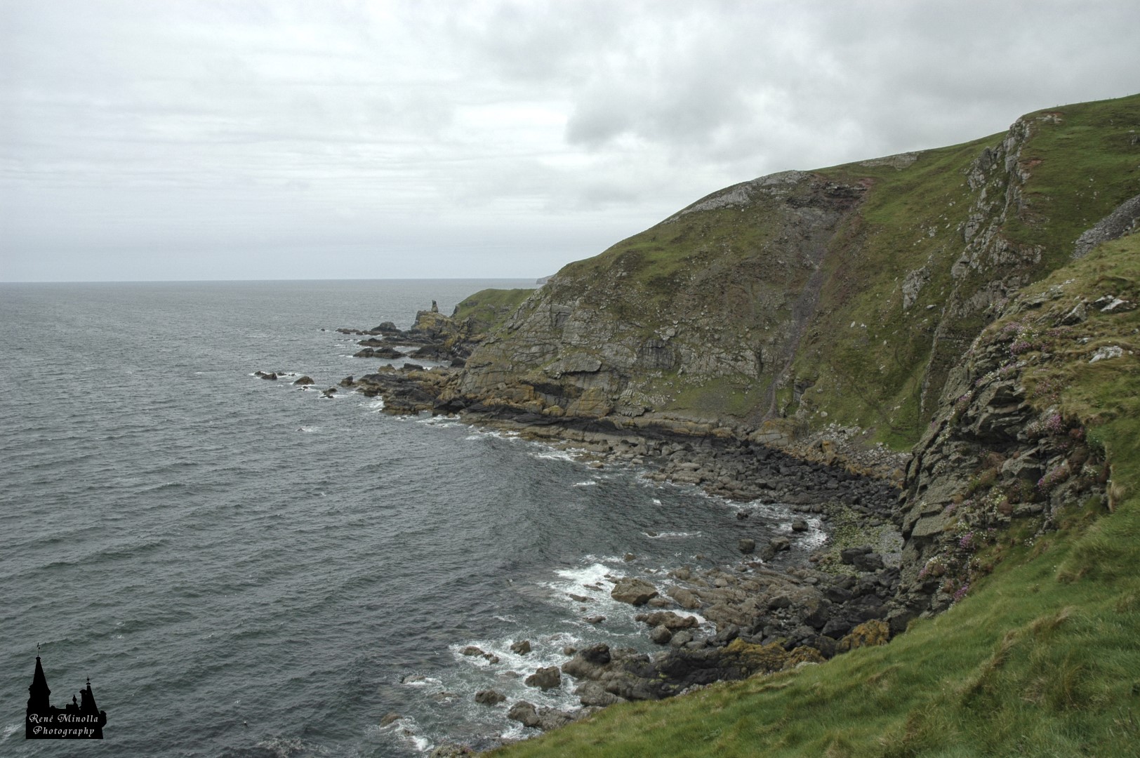 Fast Castle, Dowlaw, Berwickshire, Schottland