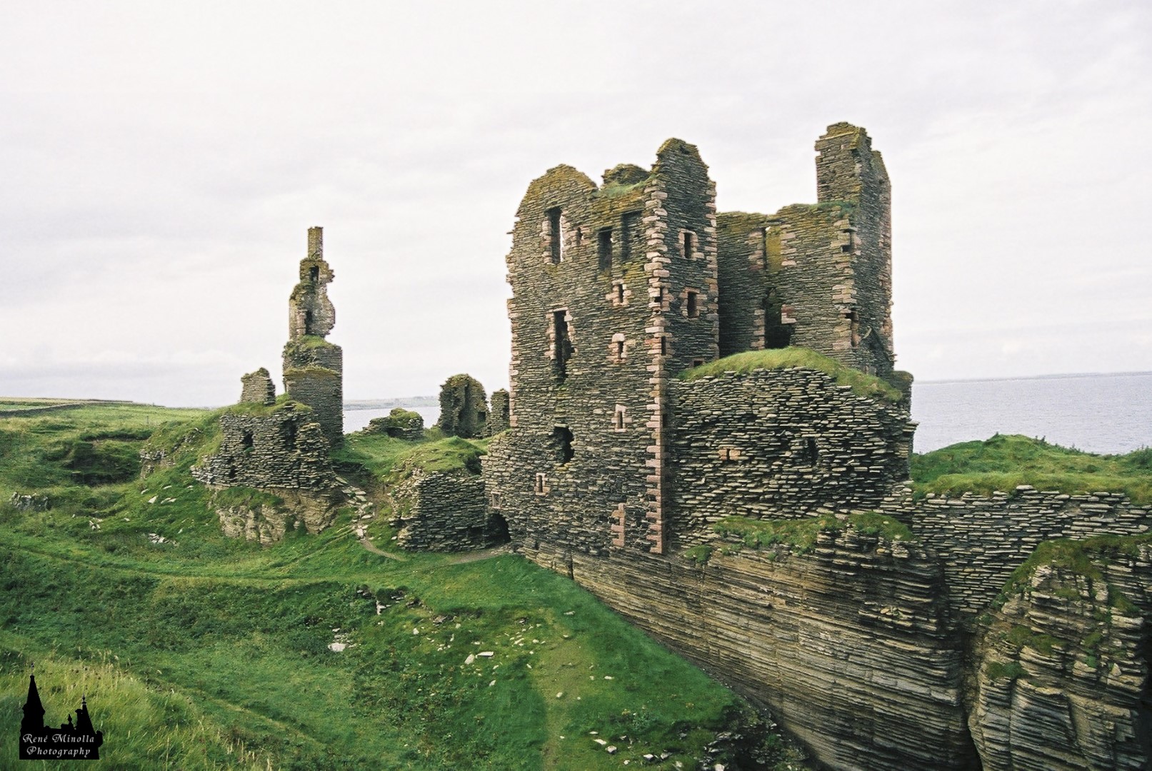 Girnigoe and Sinclair Castle, Wick, Schottland
