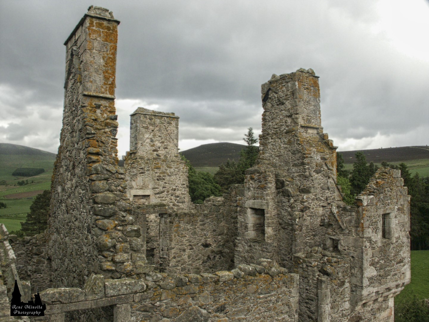 Glenbuchat Castle, Strathdon, Schottland